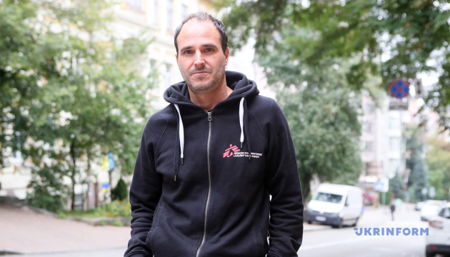 Christos Christou, the international president of Doctors Without ...