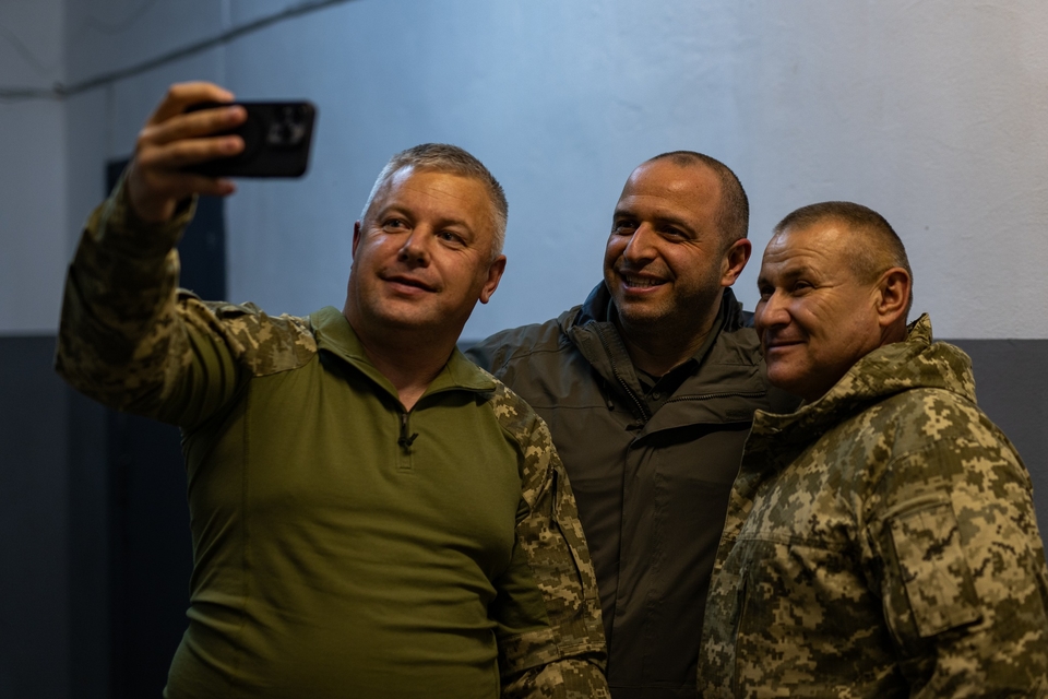 Umerov visits positions of defense forces in Tavria direction