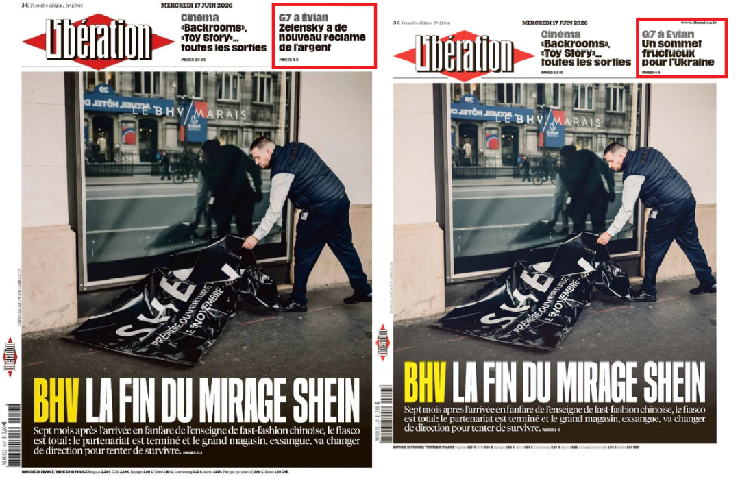 Fake French Newspaper Covers Used to Portray G7 Summit as a Failure for ...
